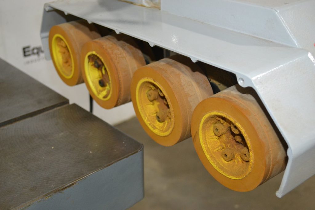 SAC TS120 Heavy Duty 9HP Shaper w/ Comatic AF/48 Power Stock Feeder ...