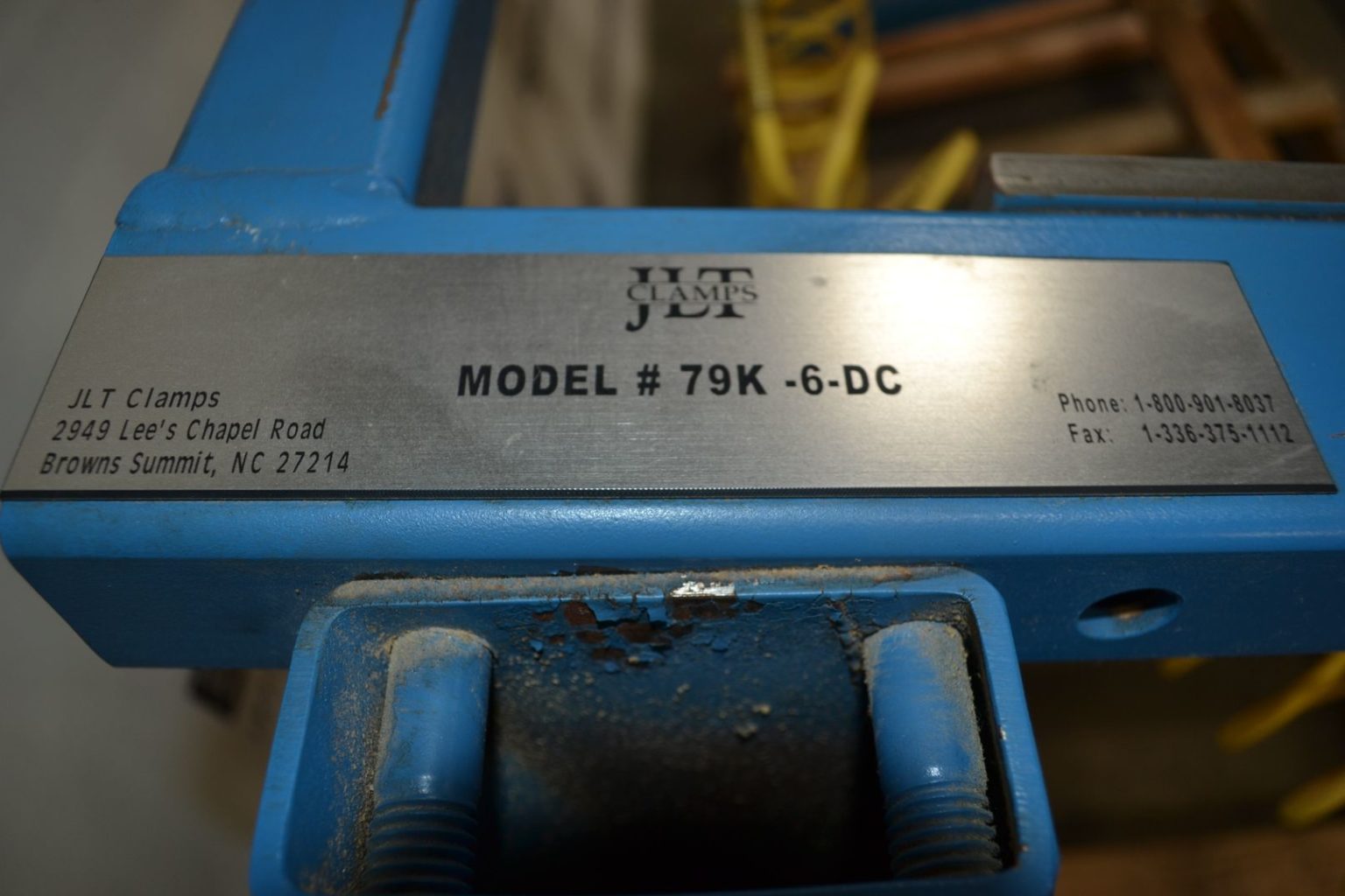 JLT 79K-6-DC 26" x 62" Cabinet Door Clamp - The Equipment Hub