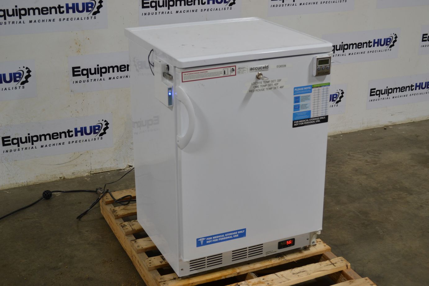 Accucold FF7LBIMEDDT Medical & Lab Compact Refrigerator w/ Traceable ...