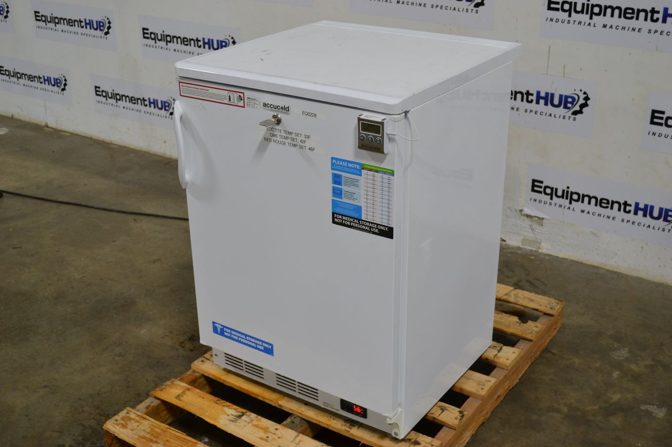 Accucold FF7LBIMEDDT Medical & Lab Compact Refrigerator w/ Traceable ...