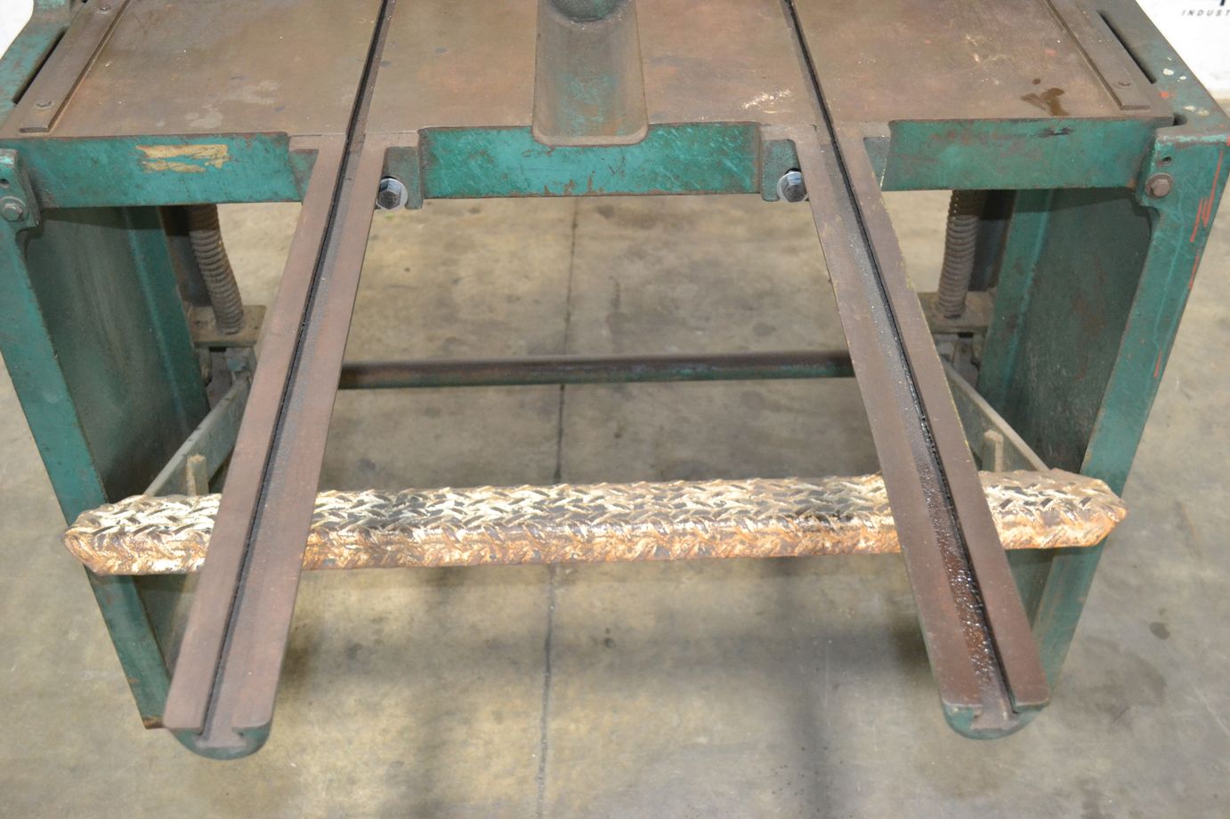 TennSmith 36 37" Foot Stomp Shear w/ Back Gauge - The Equipment Hub