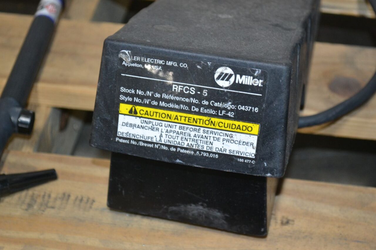 Miller Maxstar 90 Tig Welder w/ RFCS-5 Foot Pedal, 110V - The Equipment Hub