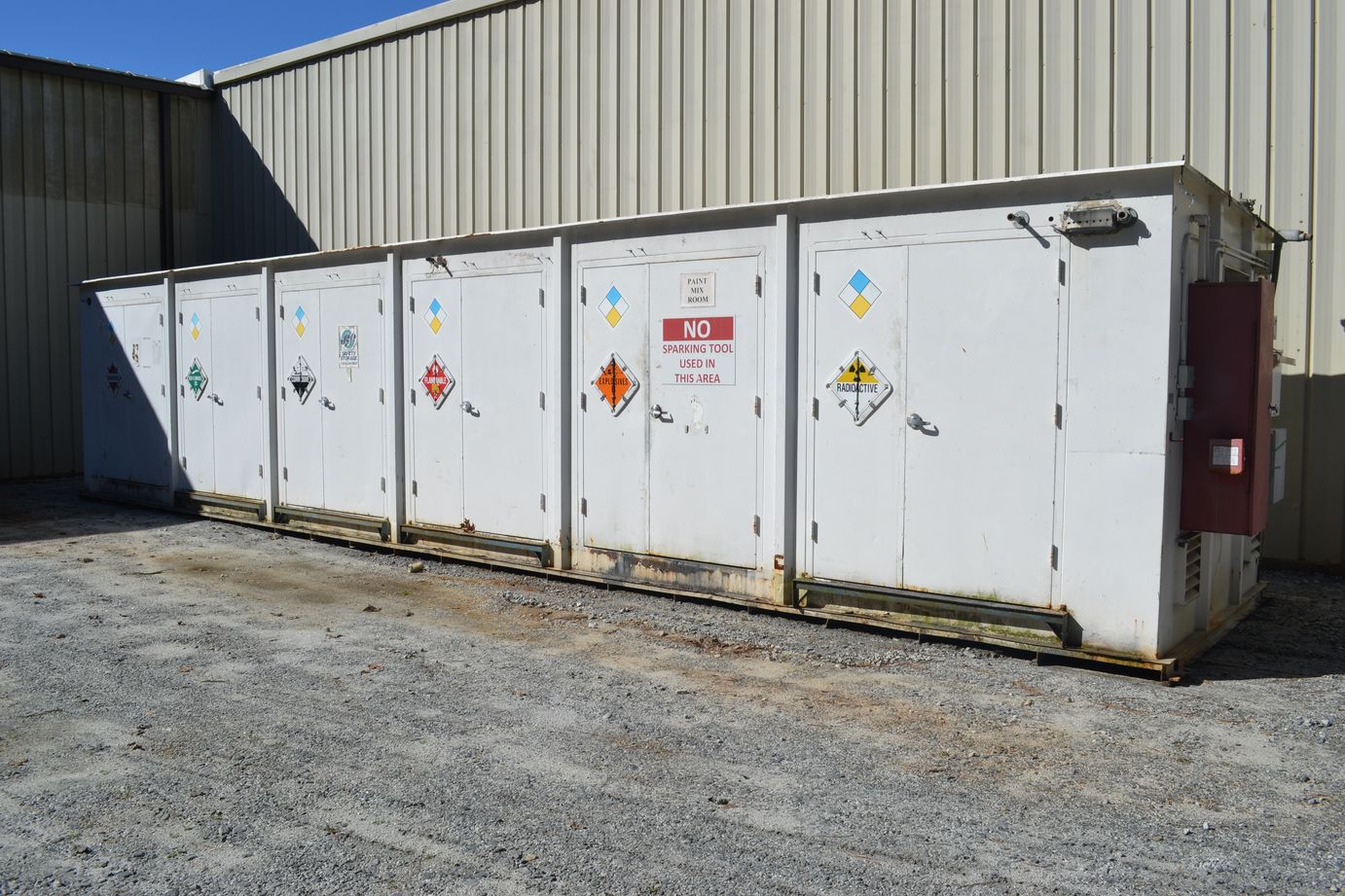 Safety Storage 4210-FS00-S 8' x 40' Hazmat Locker Trailer - The ...