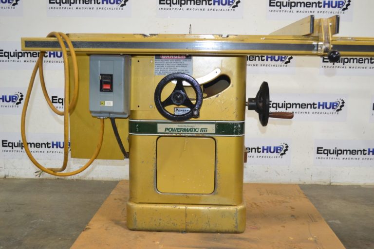 Powermatic 66 10" Left Tilt Table Saw w/ 53" Powermatic Accu-Fence, 1PH ...