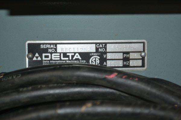 Delta 43-375 Two-Speed Heavy Duty Wood Shaper - The Equipment Hub