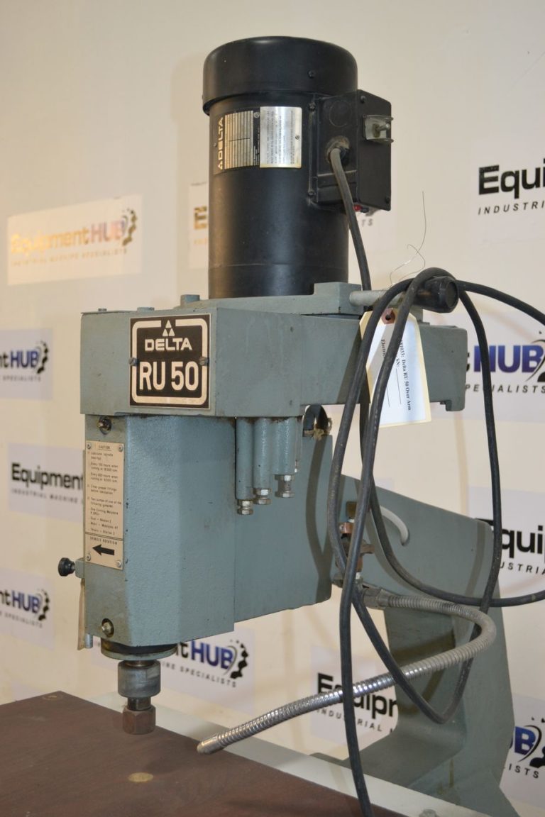 Delta RU-50 Over Arm Head Pin Router, 2HP - The Equipment Hub