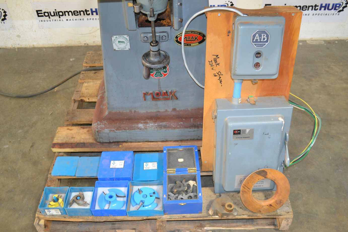 Moak Machine & Foundry Co. No. 7 Vintage Heavy Duty Shaper w/ Delta ...