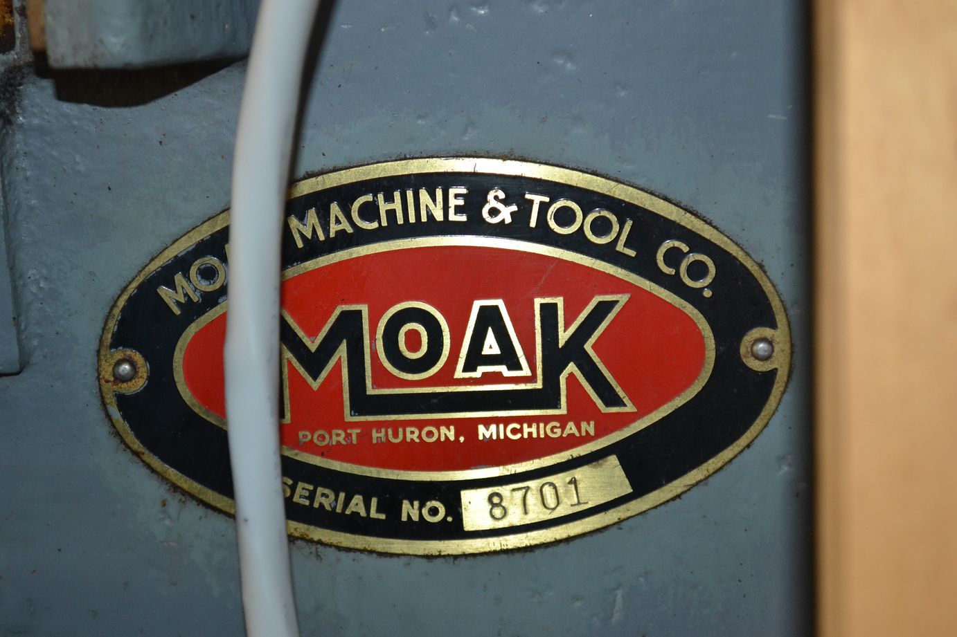 Moak Machine & Foundry Co. No. 7 Vintage Heavy Duty Shaper w/ Delta ...