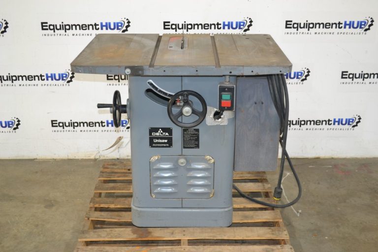 Delta 34-802 10" Tilting Arbor Unisaw, Table Saw, 1PH - The Equipment Hub