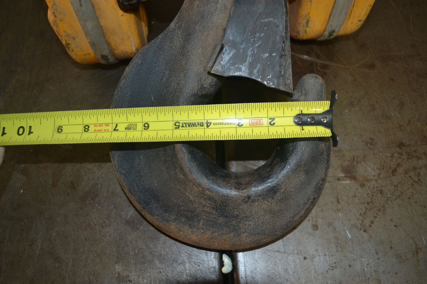 Demag 10 Ton 2 Sheave Cable Pulley Block Crane Hook - The Equipment Hub