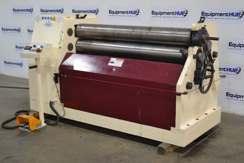 GMC HBR-0525 5' x 1/4" Hydraulic Plate Bending Roll Machine - The ...