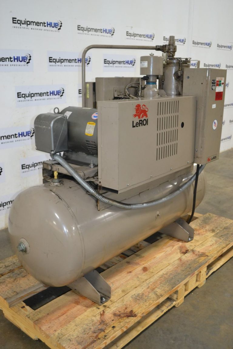 Leroi CUB BASIC 25 HP Rotary Screw Air Compressor w/ Holding Tank - The ...