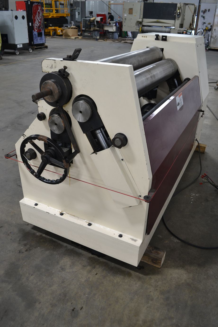 GMC HBR-0525 5' x 1/4" Hydraulic Plate Bending Roll Machine - The ...