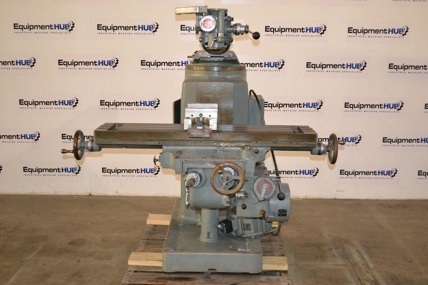 Tree 2UVRC 10.5" x 48" Vertical Milling Machine (Not Working) - The ...
