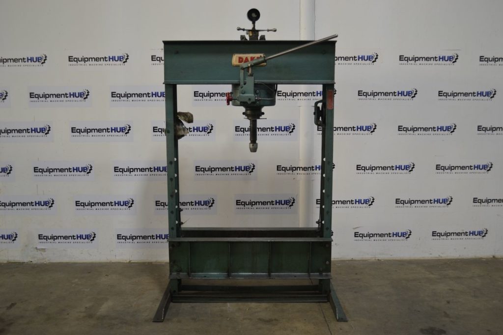 Dake 75H Hand Operated 75 Ton Hydraulic Press - The Equipment Hub