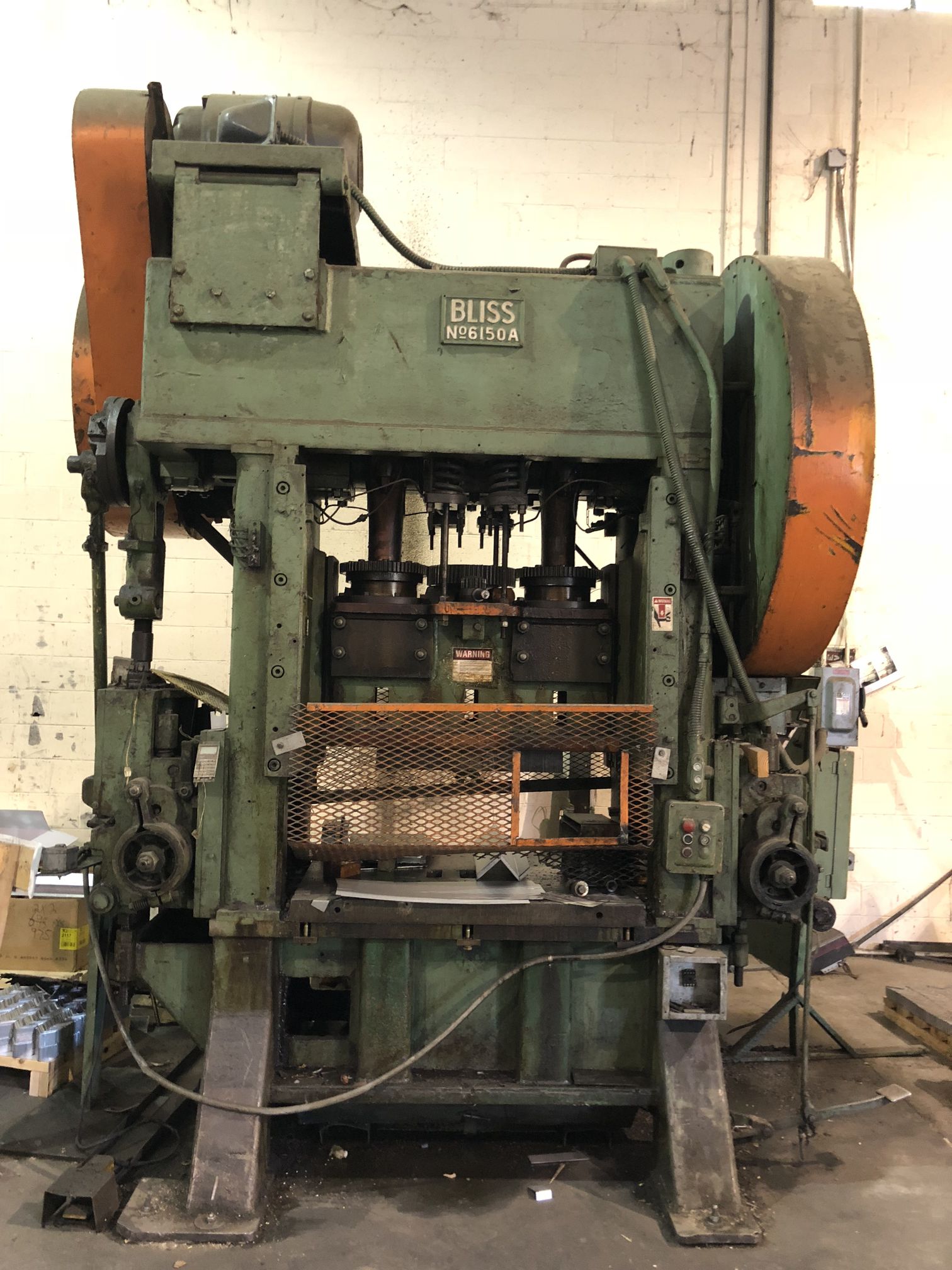Bliss 150 Ton 36" x 48" High Speed Stamping Press - The Equipment Hub