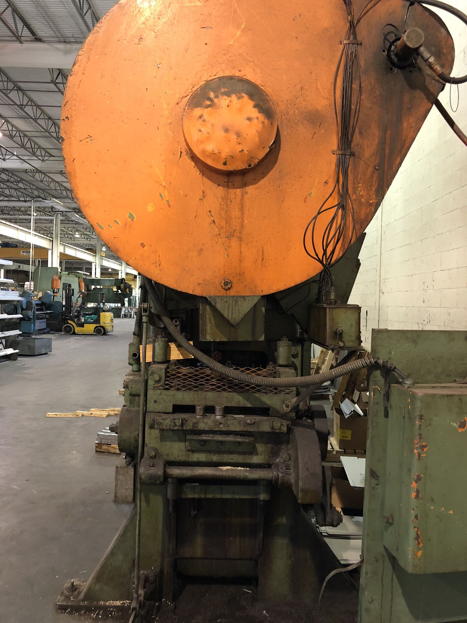 Bliss 150 Ton 36" x 48" High Speed Stamping Press - The Equipment Hub