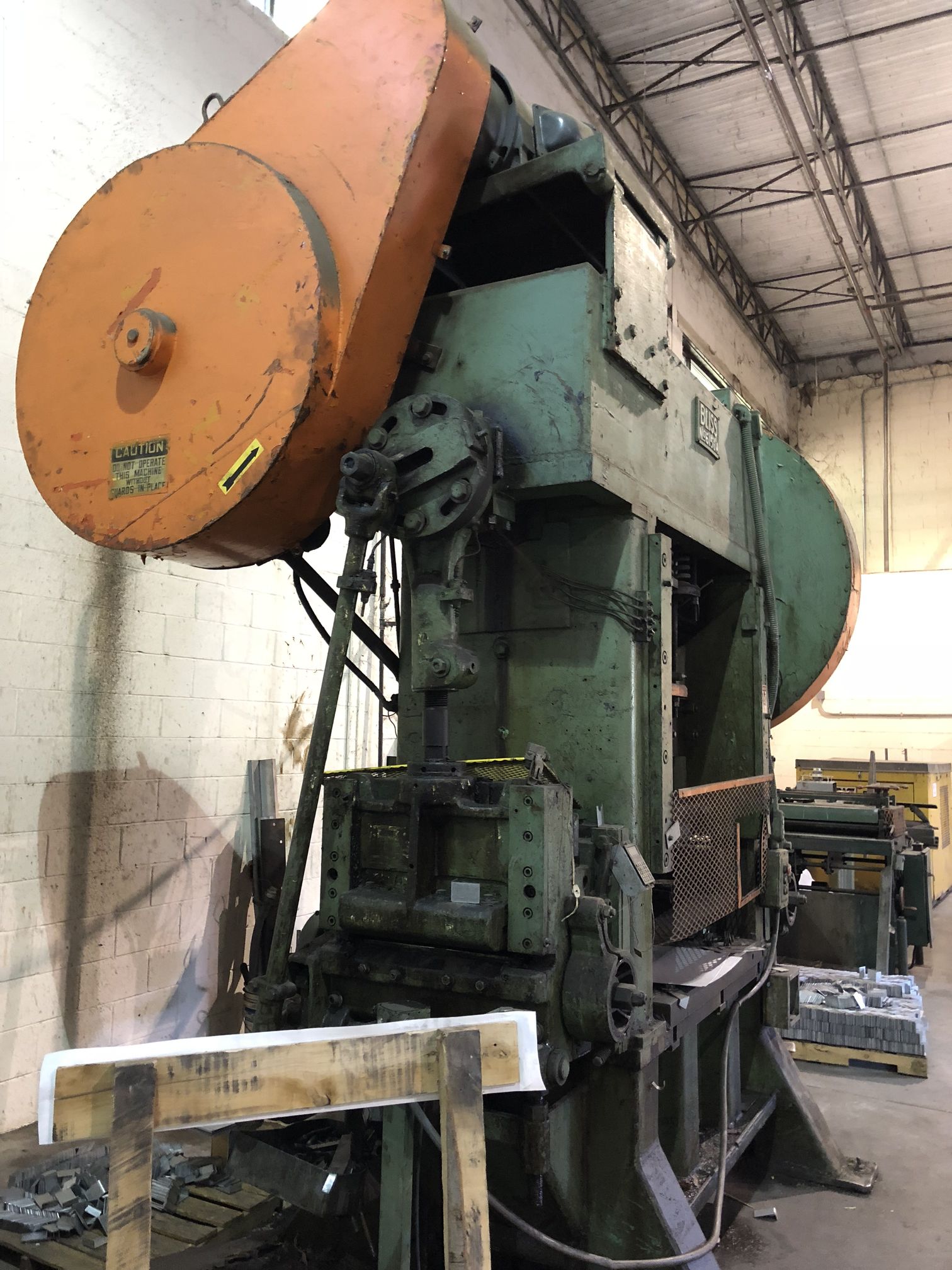 Bliss 150 Ton 36" x 48" High Speed Stamping Press - The Equipment Hub