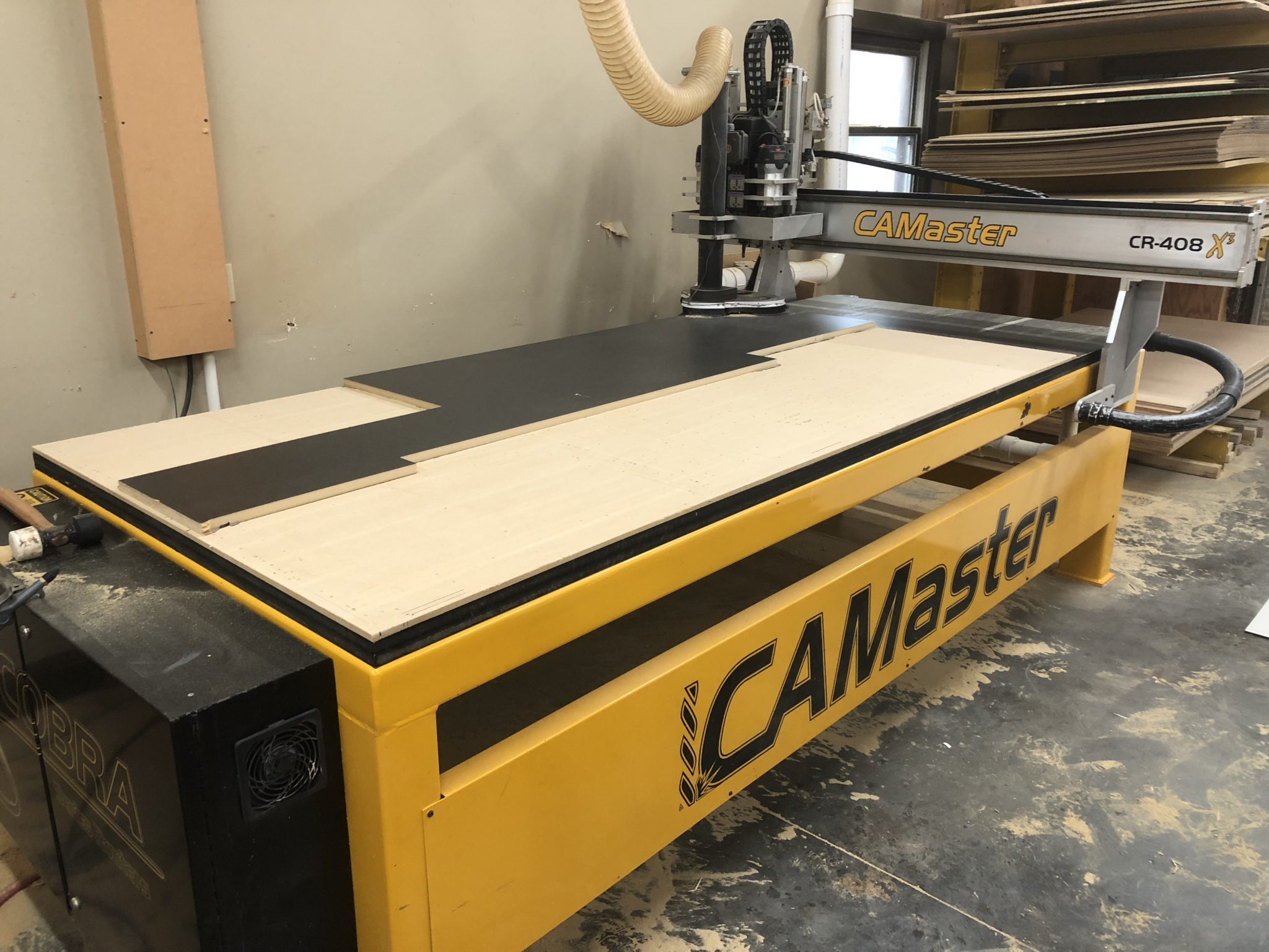 CAMaster Cobra CR-408 X3 4' x 8' CNC Router - The Equipment Hub
