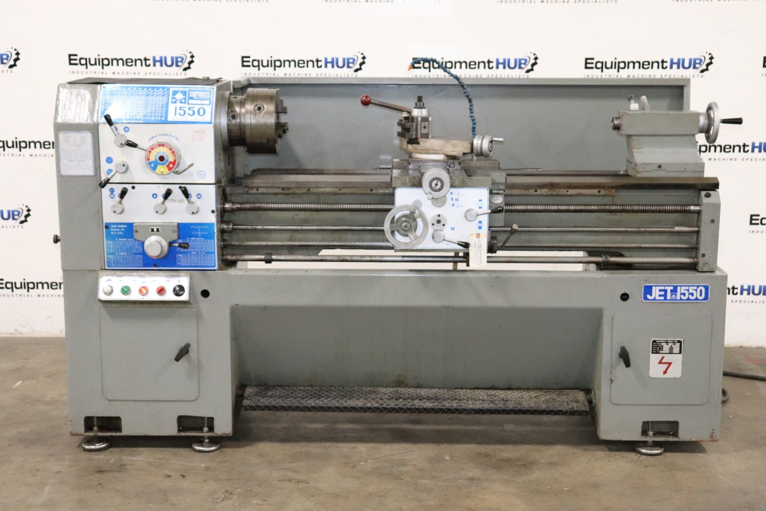 Jet 1550 15" x 50" Geared Head Engine Lathe - The Equipment Hub