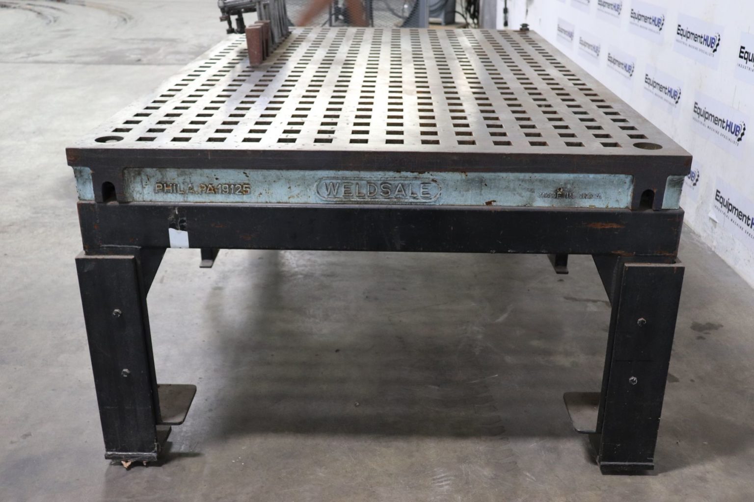 Weldsale 5' x 10' Platen Welding Table w/ Heavy Duty Steel Stand - The ...