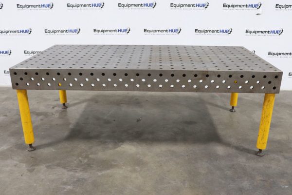 4' x 8' Welding Table Fixture, 28mm Hole System, 1200mm x 2400mm - The ...