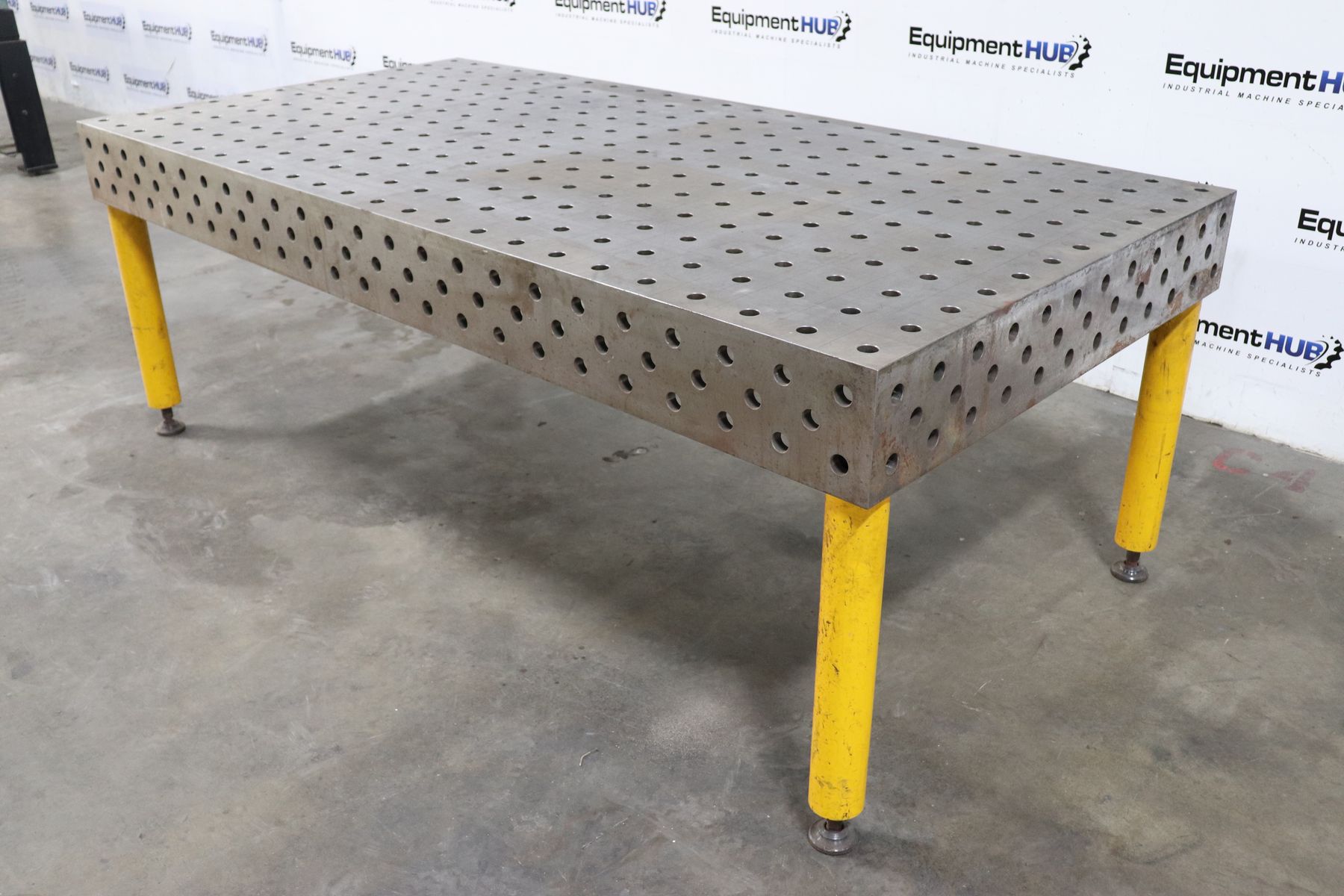 4' x 8' Welding Table Fixture, 28mm Hole System, 1200mm x 2400mm - The ...