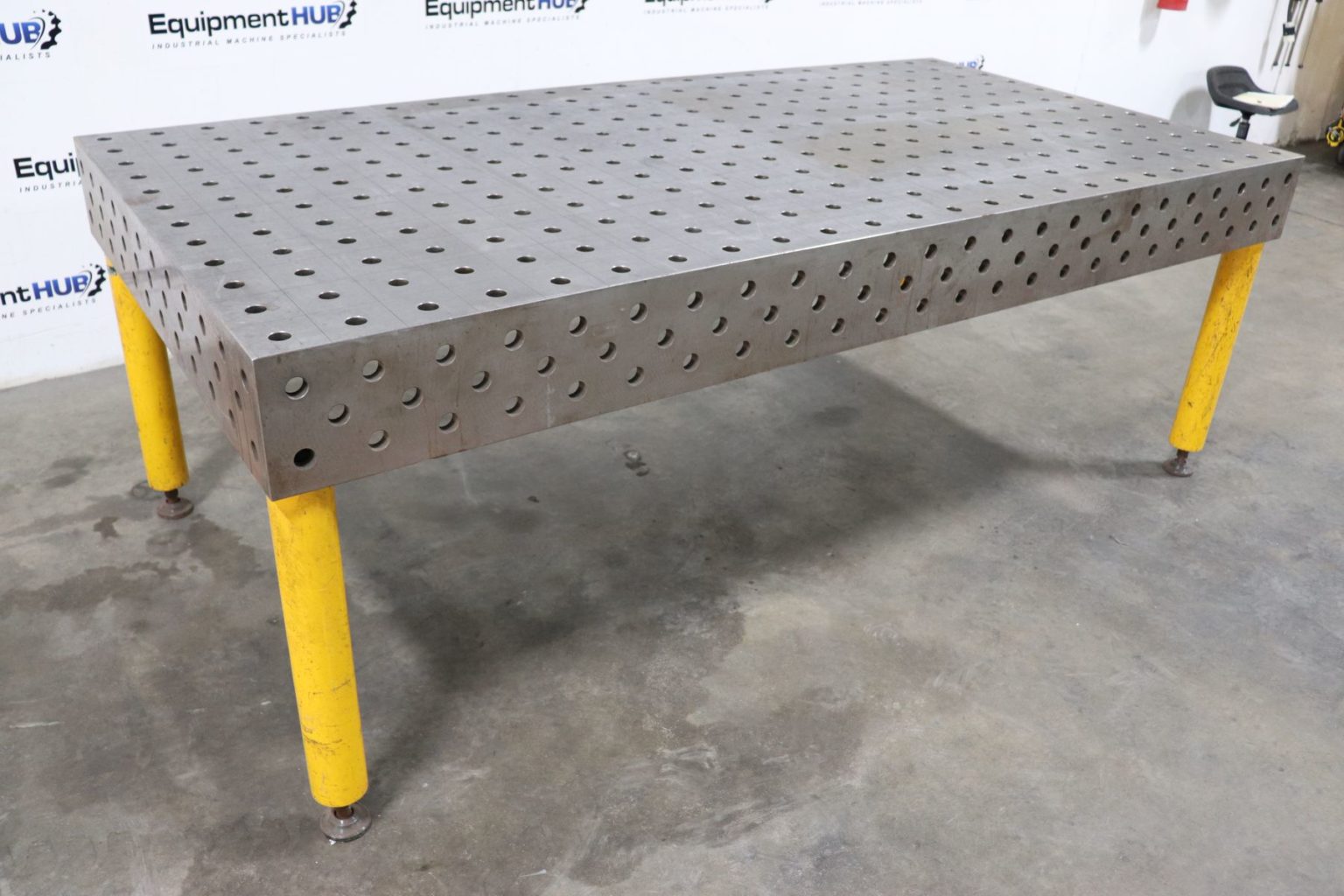 4' x 8' Welding Table Fixture, 28mm Hole System, 1200mm x 2400mm - The ...