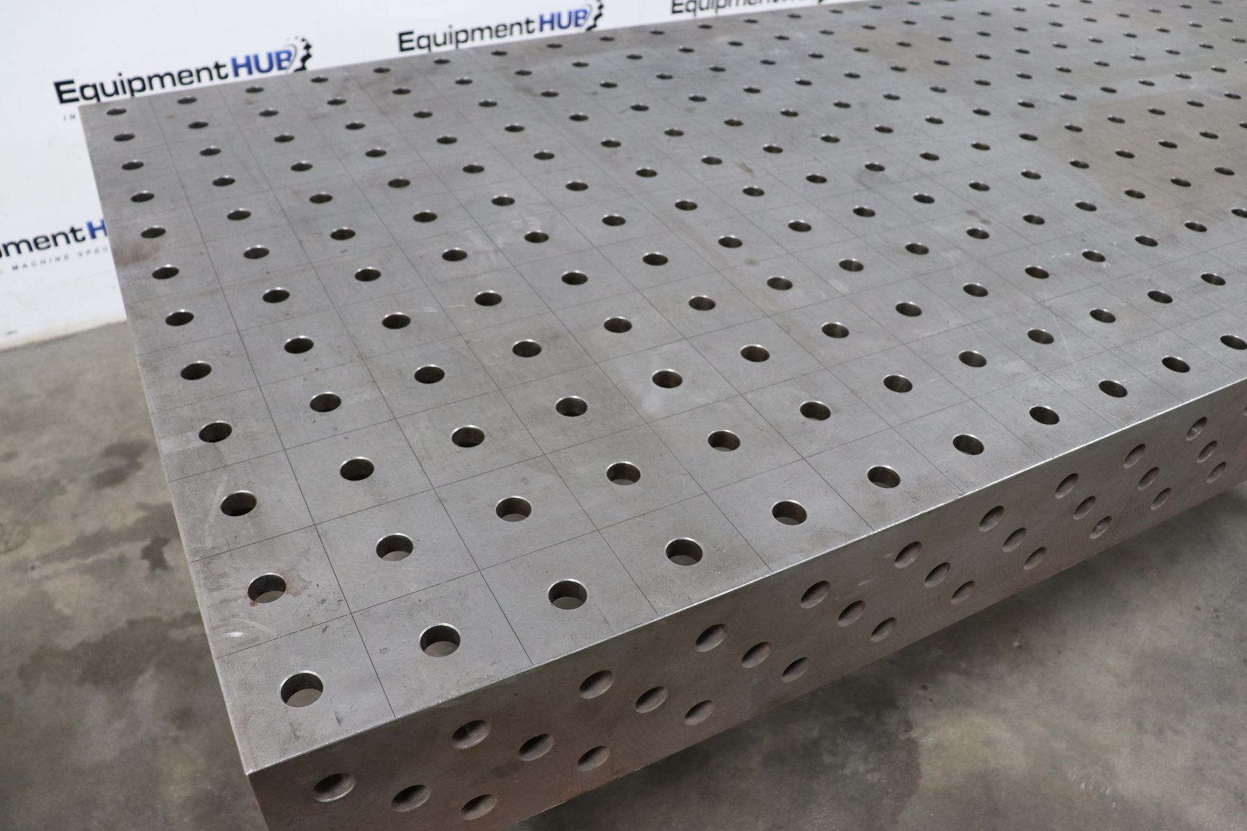 4' x 8' Welding Table Fixture, 28mm Hole System, 1200mm x 2400mm - The ...
