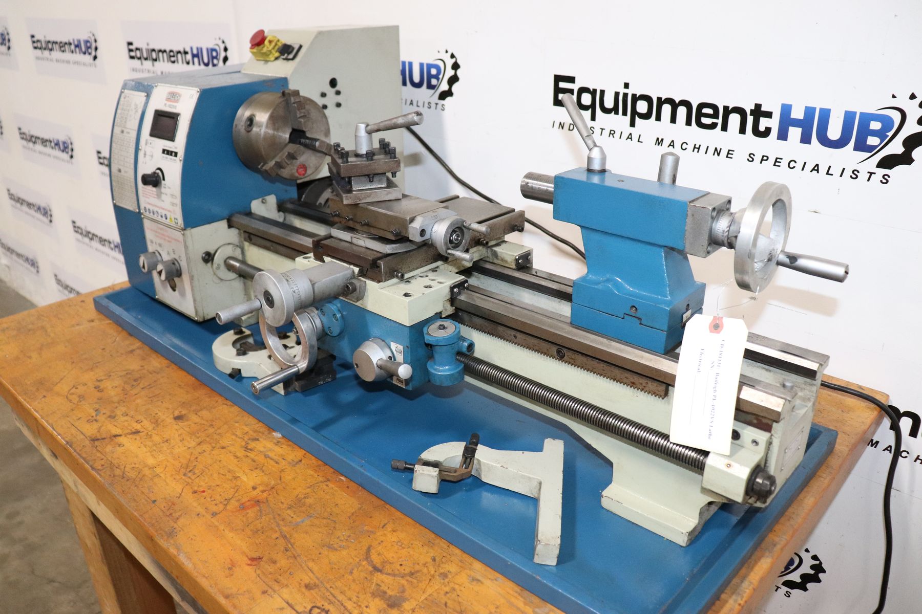 Baileigh PL-1022VS 10" x 22" Variable Speed Bench Top Lathe - The ...
