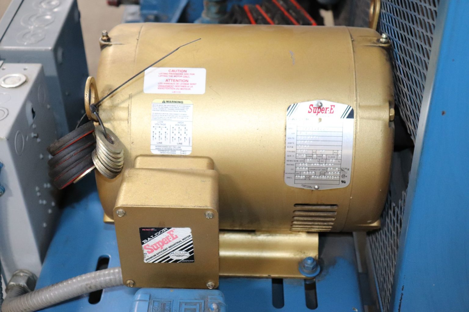 Quincy 340 7.5HP Reciprocating Horizontal 120 Gallon Air Compressor ...
