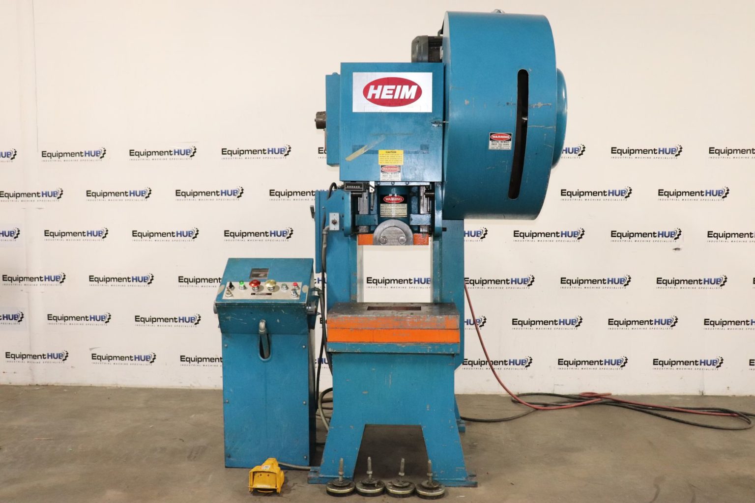 Heim 5GA OBI Flywheel 55 Ton Air Clutch Stamping Punch Press - The ...