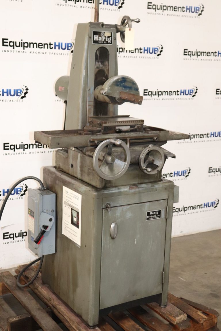 Harig 612 6" x 12" 2HP Manual Surface Grinder - The Equipment Hub
