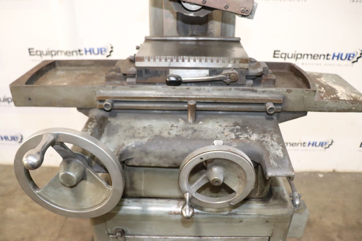 Harig 612 6" x 12" 2HP Manual Surface Grinder - The Equipment Hub