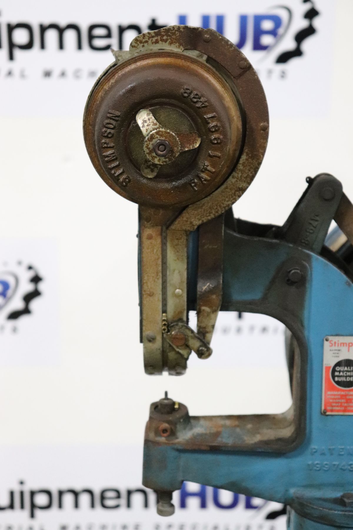 Stimpson 489 Foot Power Riveter Machine - The Equipment Hub