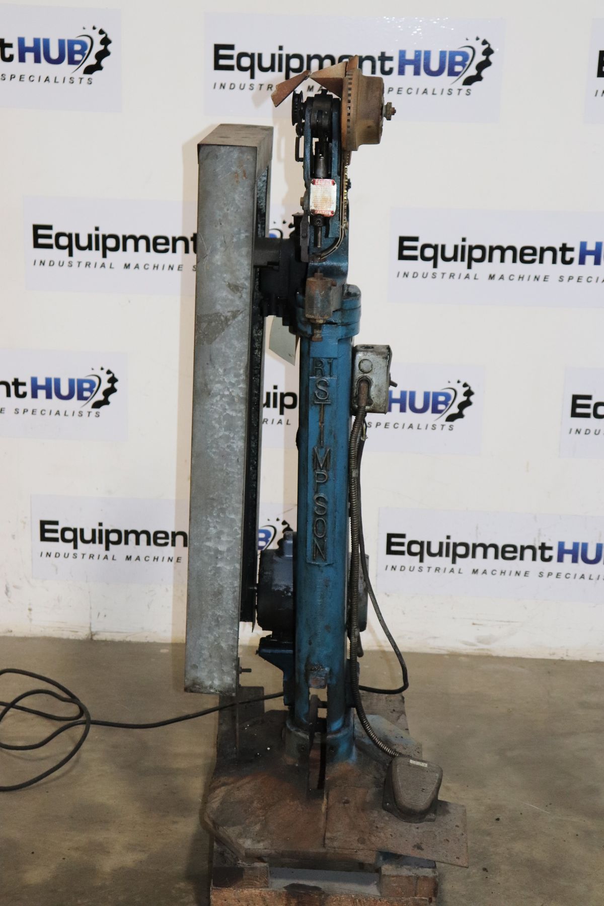 Stimpson 499 Electric Foot Power Eyelet Grommet Riveter Machine - The ...