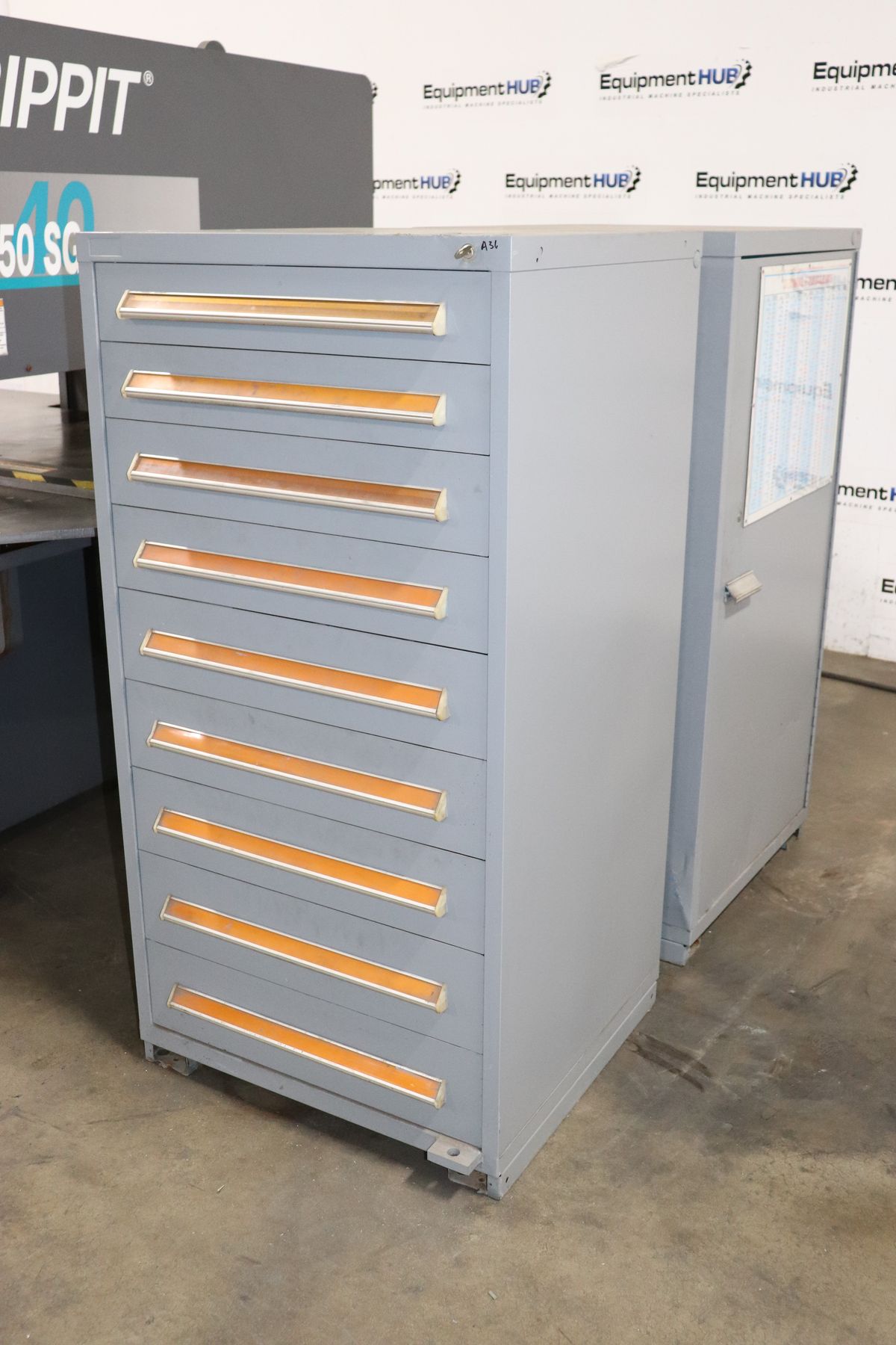 Strippit Super FC 750 SG 44 Ton Single Station Smart Gage CNC Punch ...