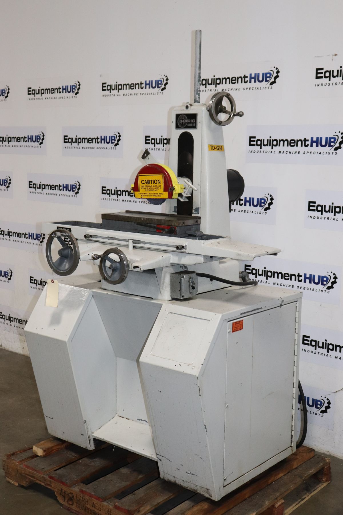 Harig Super 618 6" x 18" Manual Hand Feed Surface Grinder - The ...