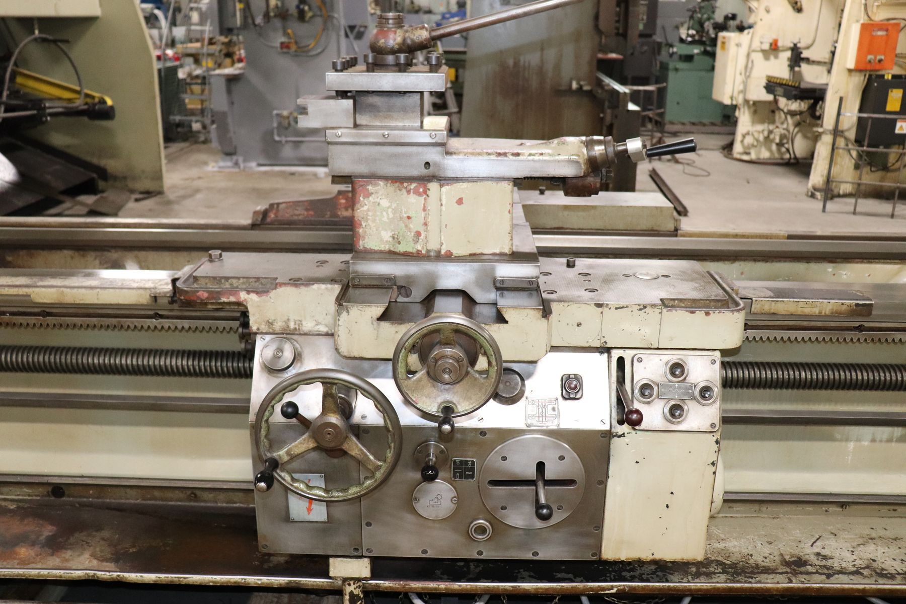 TOS SU-90A 35" x 17' (204") Large Heavy Duty Engine Lathe - The ...