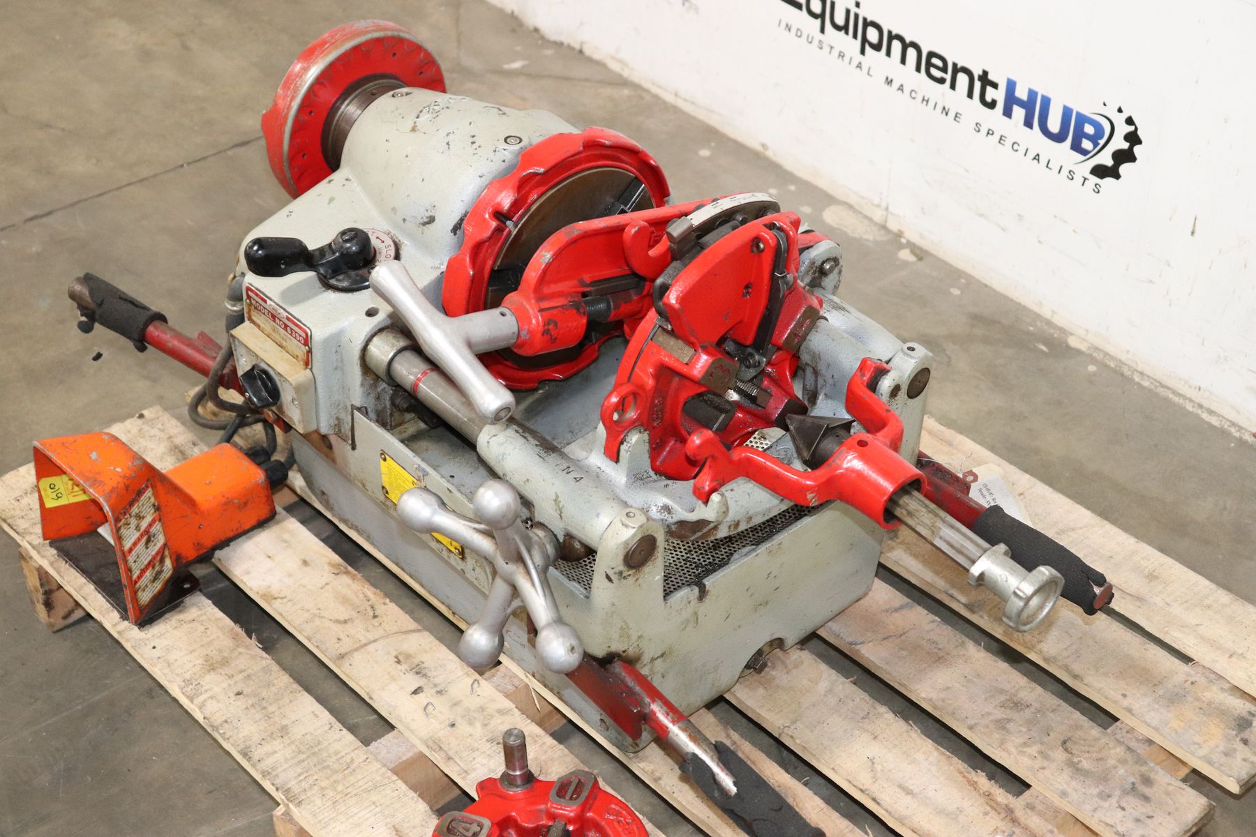 Wheeler Rex 6390 1/2" - 2" Portable Pipe Threader - The Equipment Hub