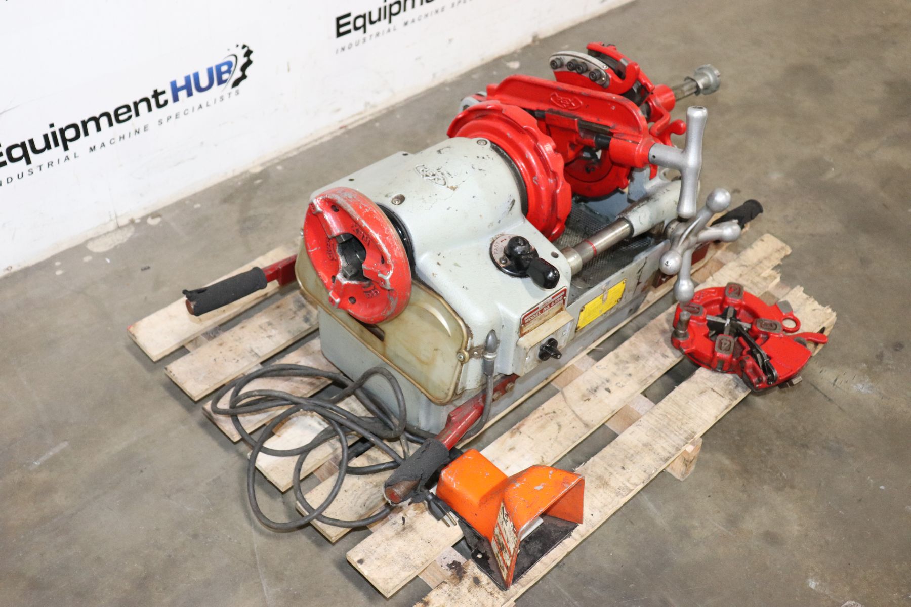 Wheeler Rex 6390 1/2" - 2" Portable Pipe Threader - The Equipment Hub