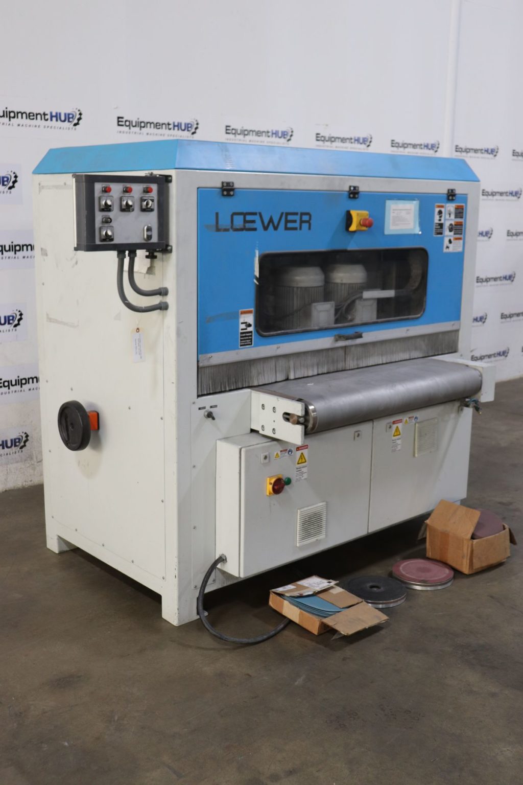 Loewer DiscMaster 4TD-1000 Deburring and Edge Rounding Metal Polishing ...