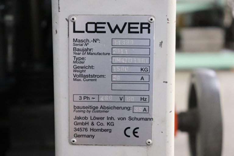 Loewer DiscMaster 4TD-1000 Deburring and Edge Rounding Metal Polishing ...