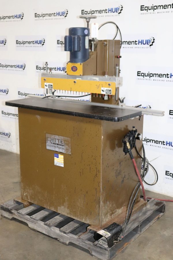Ritter R19F-1 32mm 23 Spindle Pneumatic Line Boring Machine - The ...
