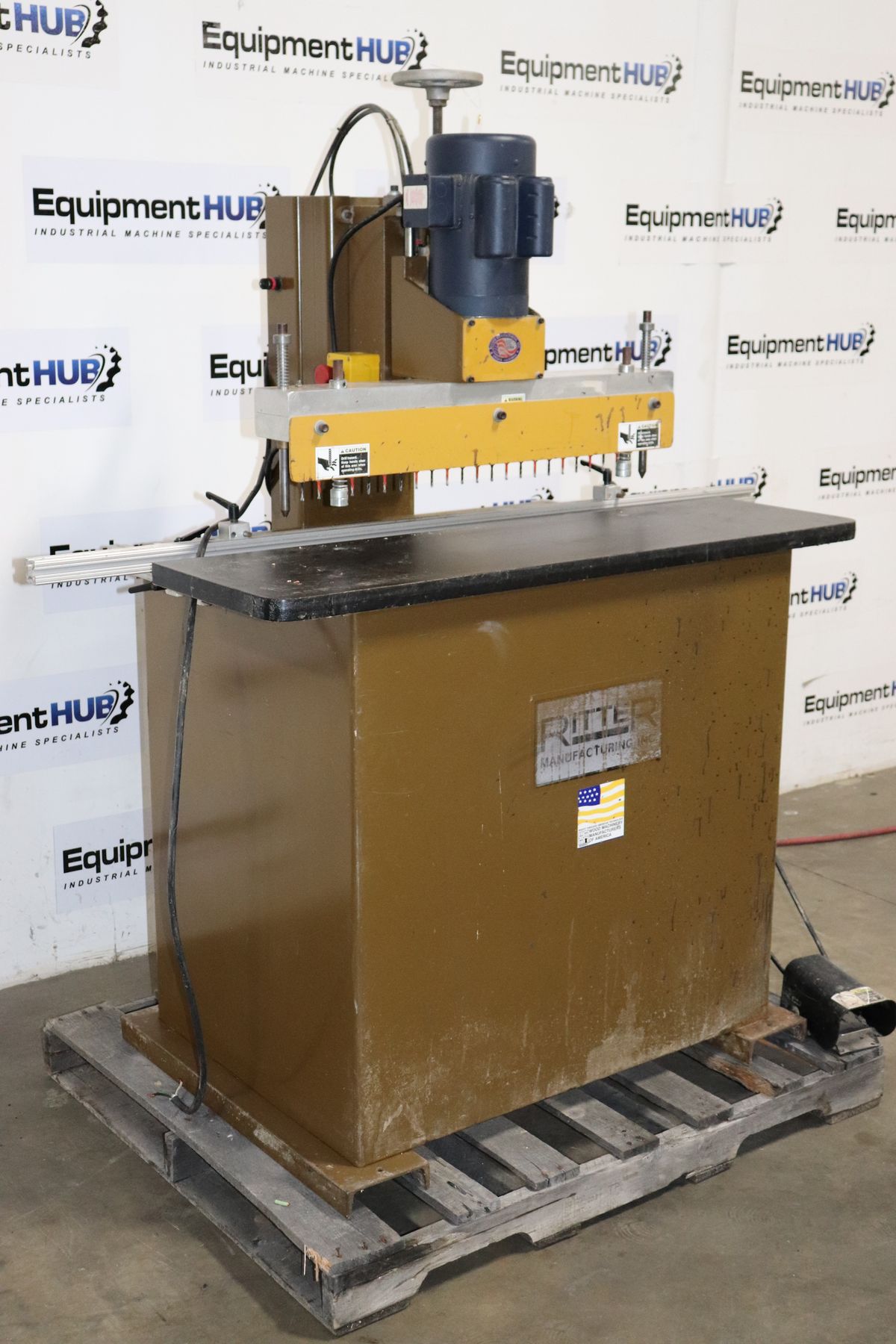 Ritter R19F-1 32mm 23 Spindle Pneumatic Line Boring Machine - The ...