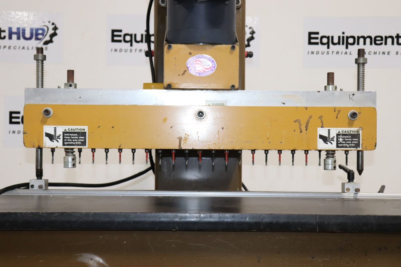 Ritter R19F-1 32mm 23 Spindle Pneumatic Line Boring Machine - The ...