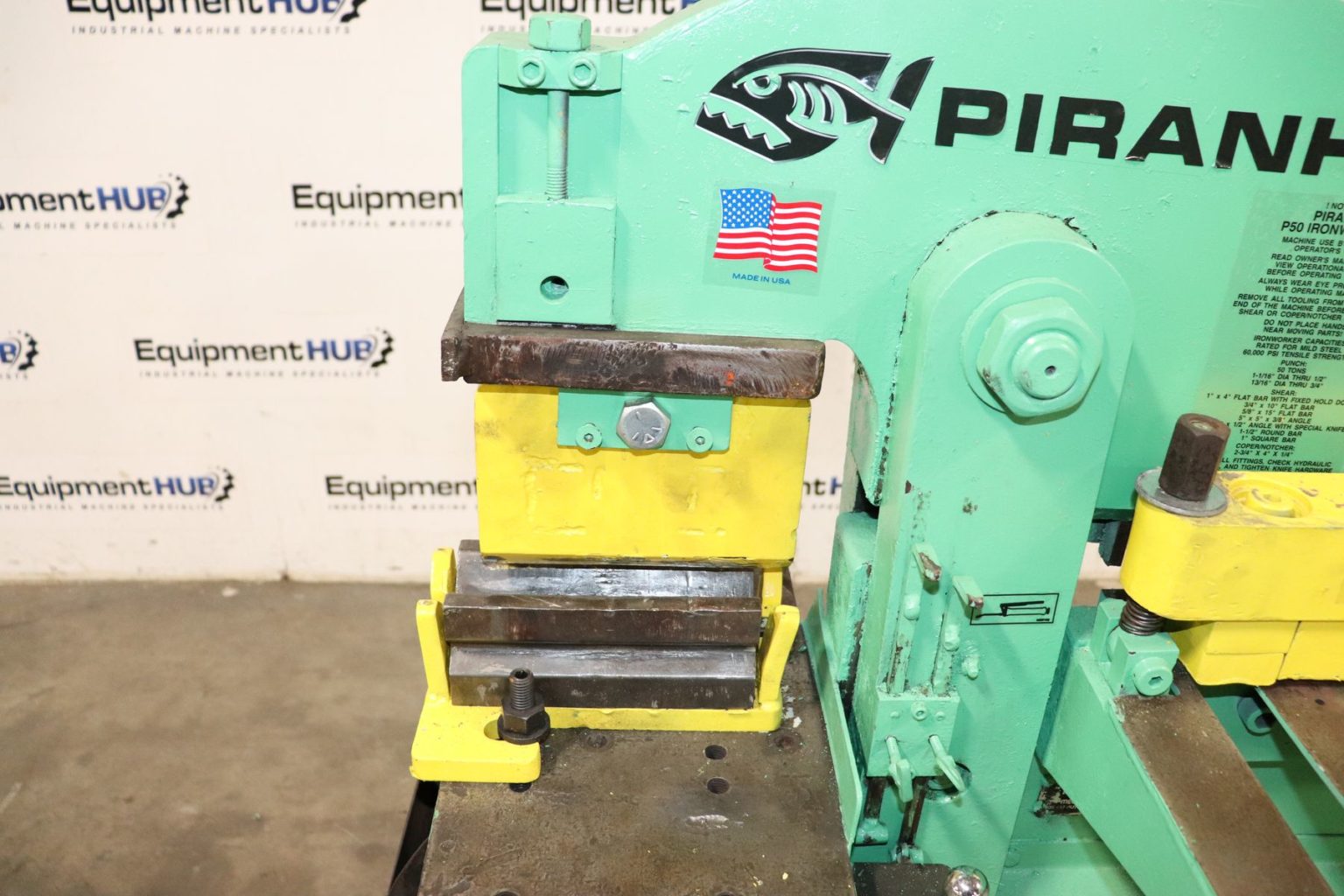 Piranha P3 50 Ton Ironworker - The Equipment Hub