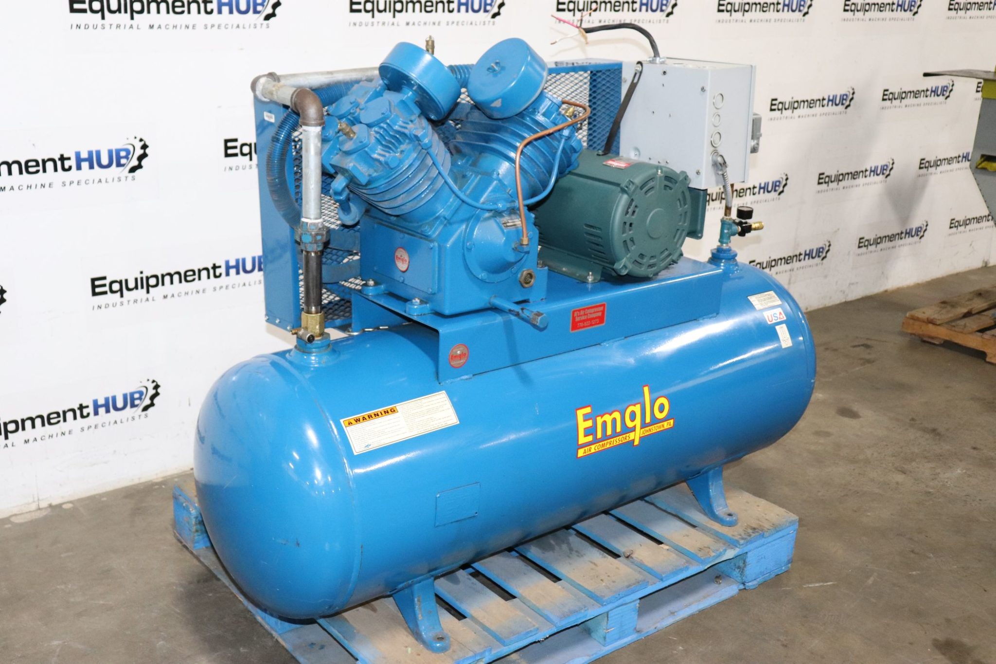 Emglo U10B-80 10HP Two-Stage Reciprocating Air Compressor - The ...