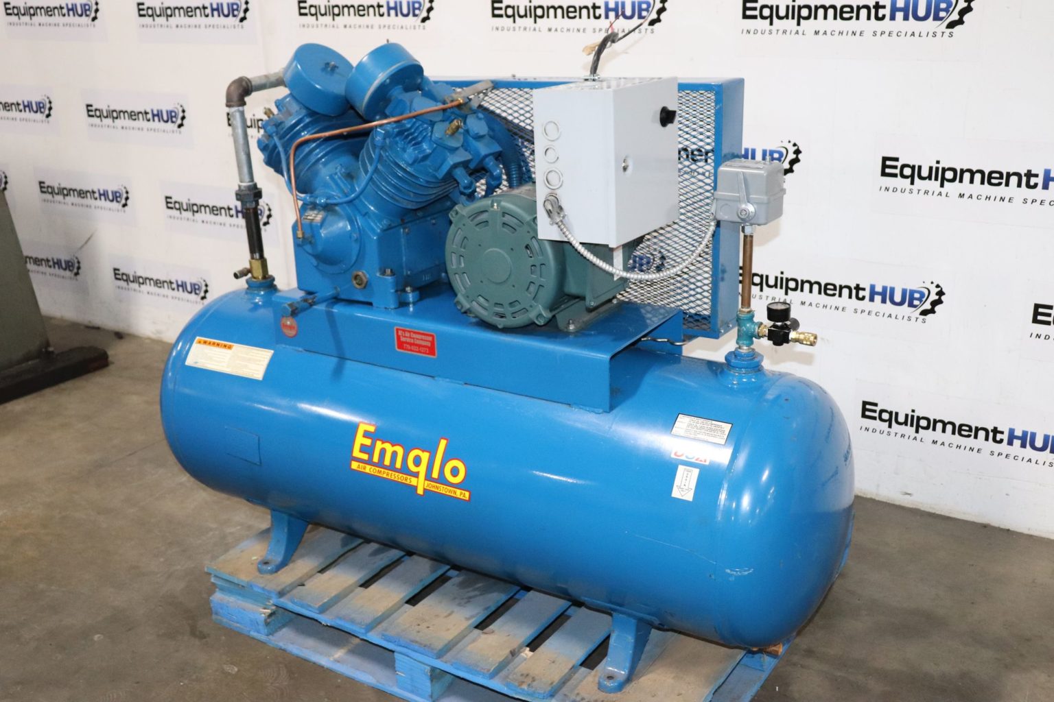 Emglo U10B-80 10HP Two-Stage Reciprocating Air Compressor - The ...