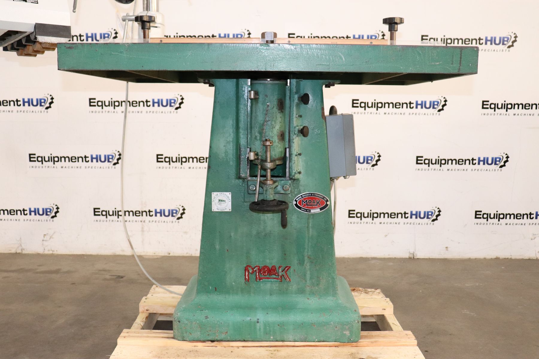 Moak 5HP Wood Shaper w/ Maggi Steff 2044 Power Stock Feeder - The ...